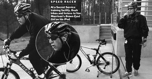 U.S. President George Bush a confirmed Apple iPod user (images included ...