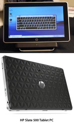HP’s Windows 7 Slate 500: 8.9-inch screen, requires stylus, retails for ...