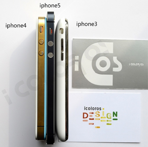 Photos of semi-assembled iPhone 5 show component layout, thickness ...