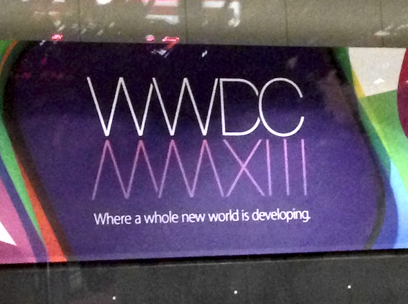 Apple's WWDC 2013 banners: 'Where a whole new world is developing ...