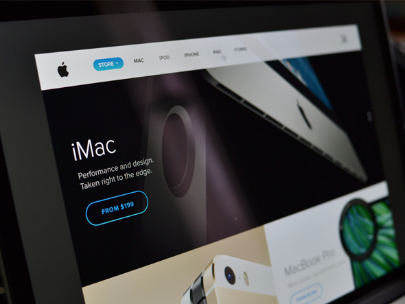 Interface designer puts current Apple.com website design to shame ...