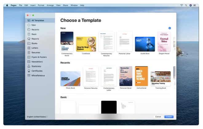 Mac Pages