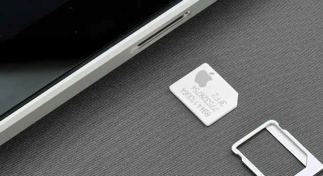 Apple SIM for iPad can no longer be used to activate cellular plans