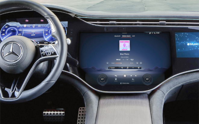 Apple Music lends prestige to new Mercedes-Benz music system