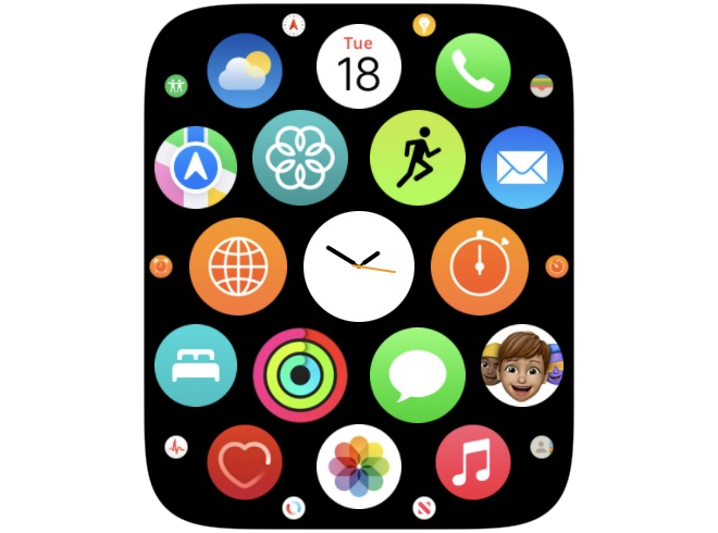 watchOS 10 said to deliver new home screen layout with folders to Apple ...