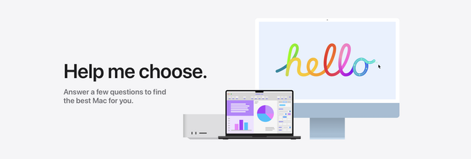Apple launches new Mac website to help customers find their ideal Mac