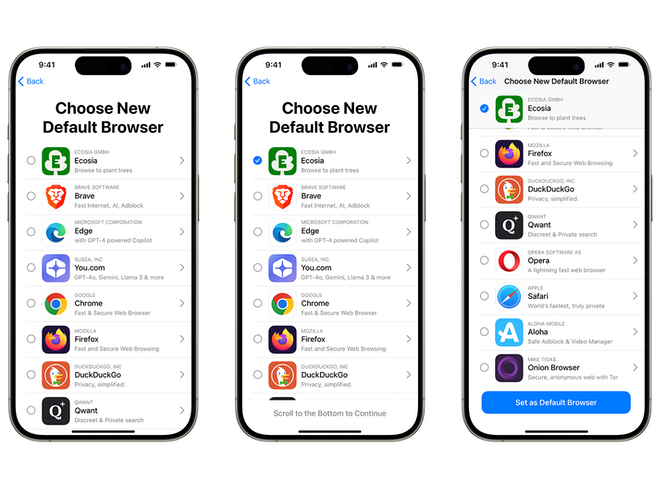 Apple announces upcoming changes to iOS and iPadOS browser choice ...